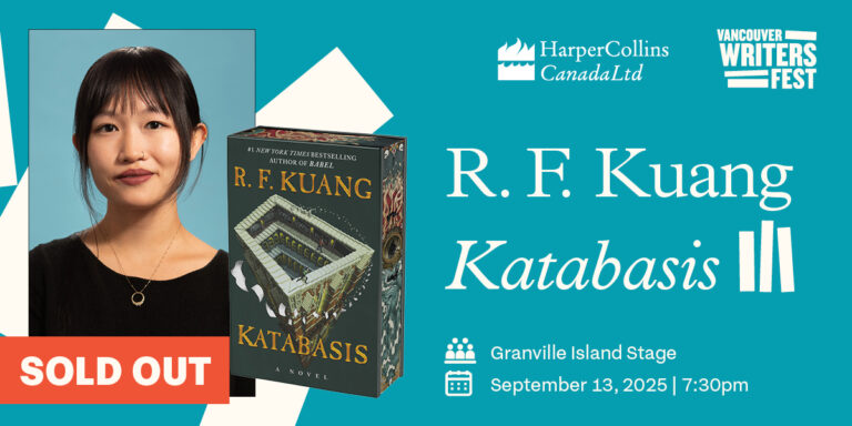 R. F. Kuang: Katabasis | Vancouver Writers Fest